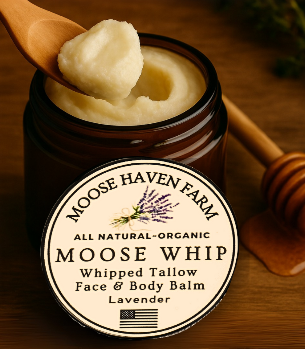 Moose Whip Whipped Tallow Balm – Grass-Fed & Finished Tallow Moisturiz ...